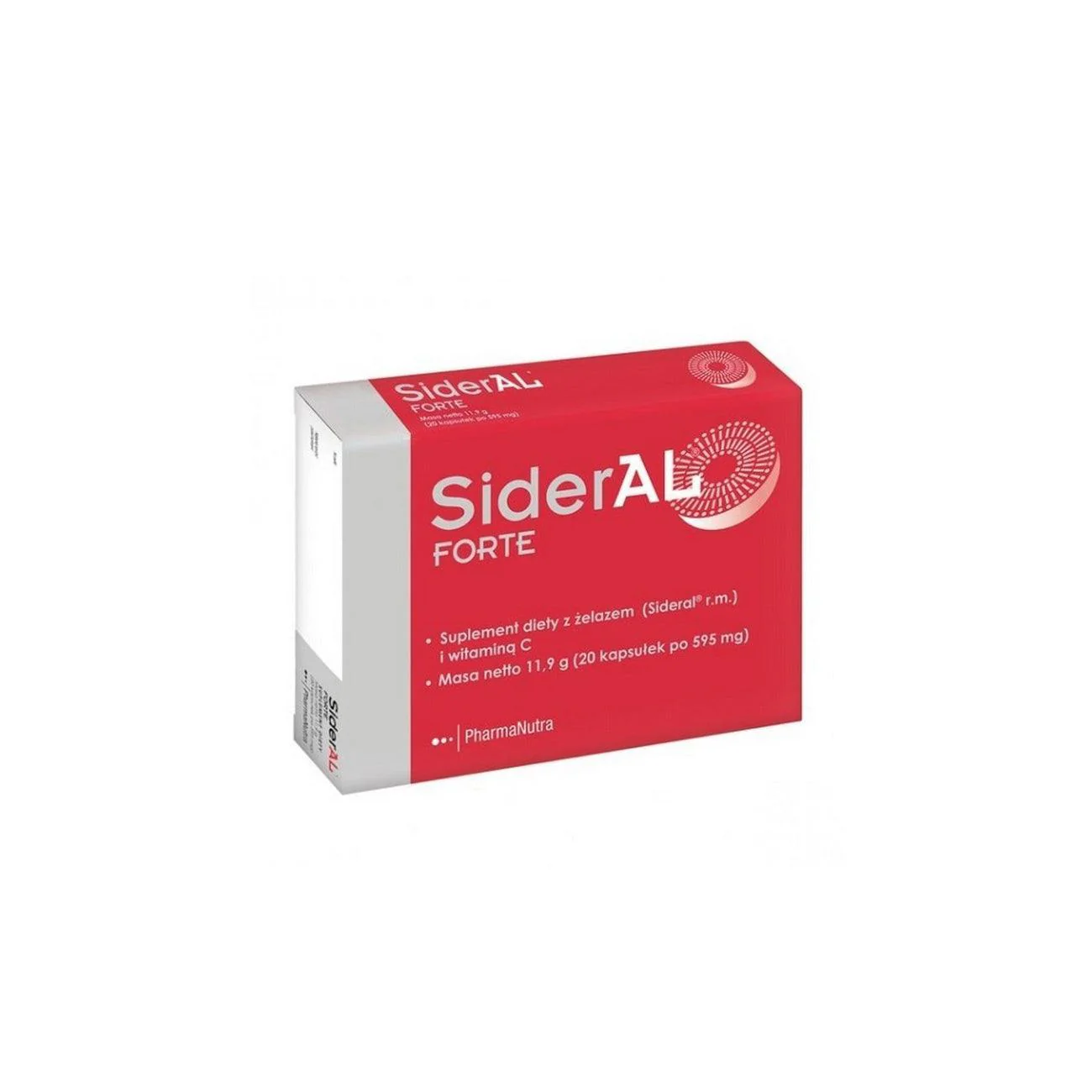 Pharmanutra - Sideral Forte 20 Capsules – ParaChoice